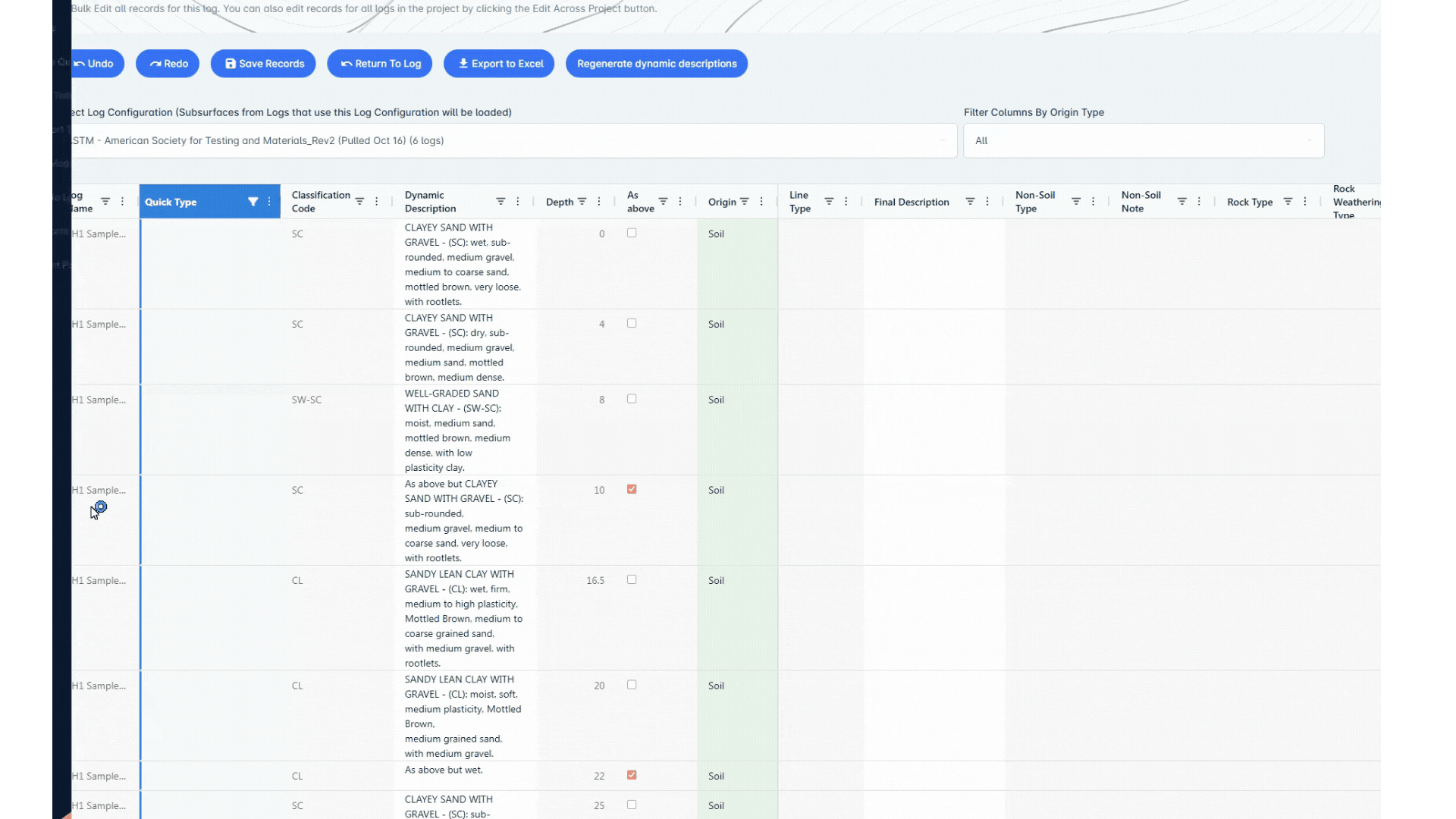 Boring Log Software for Geotechnical Engineers | TabLogs