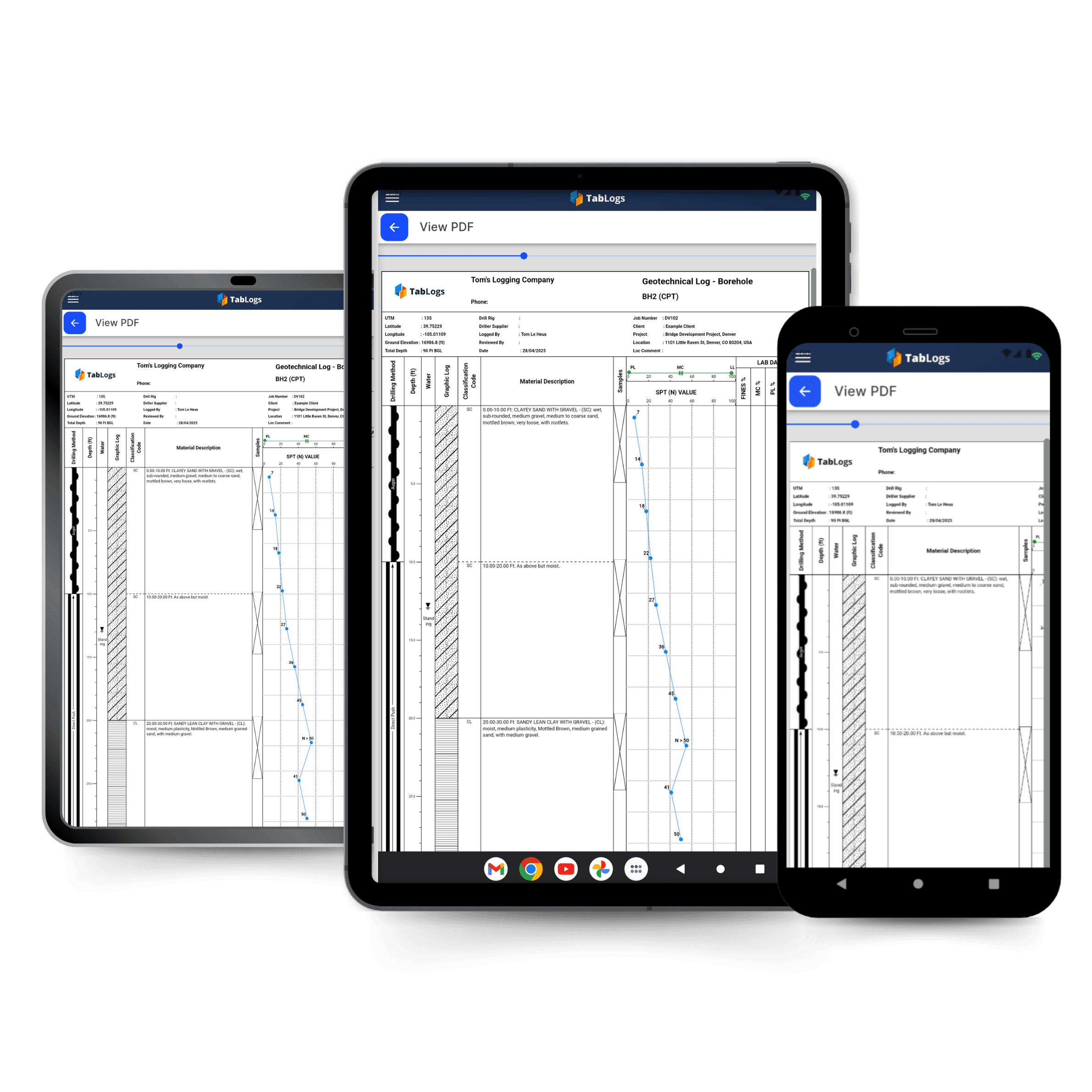 TabLogs | Geotechnical Data Collection, Reporting & Management